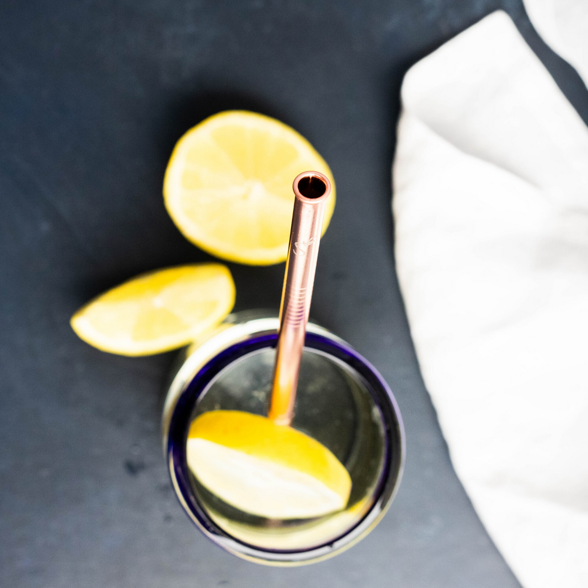 STAINLESS STEEL SINGLE REUSABLE STRAW– Simply Straws
